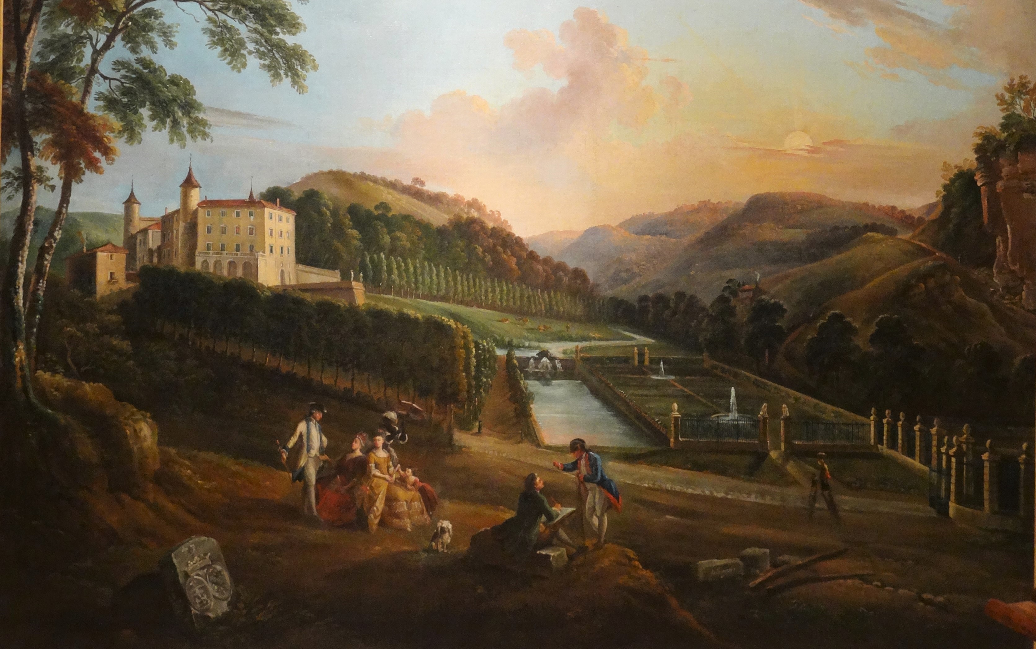 Le parc du château - Mairie de Curis au Mont d'Or
